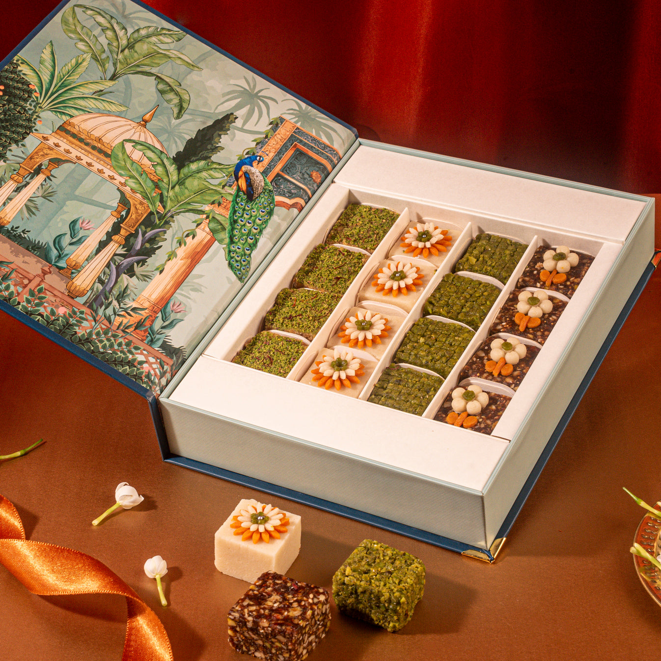 Flavors of Tradition - Barfi Box of 16 – SRFOODS